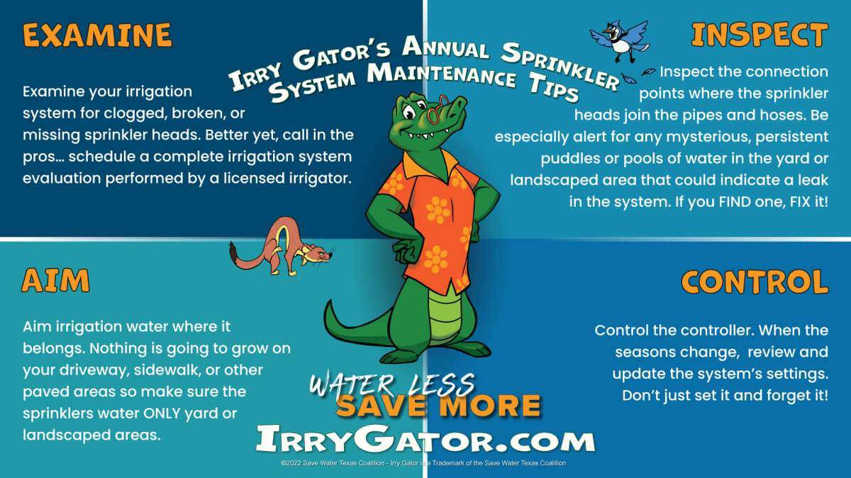 Irry Gator - Your Yard's New Very Best Friends!